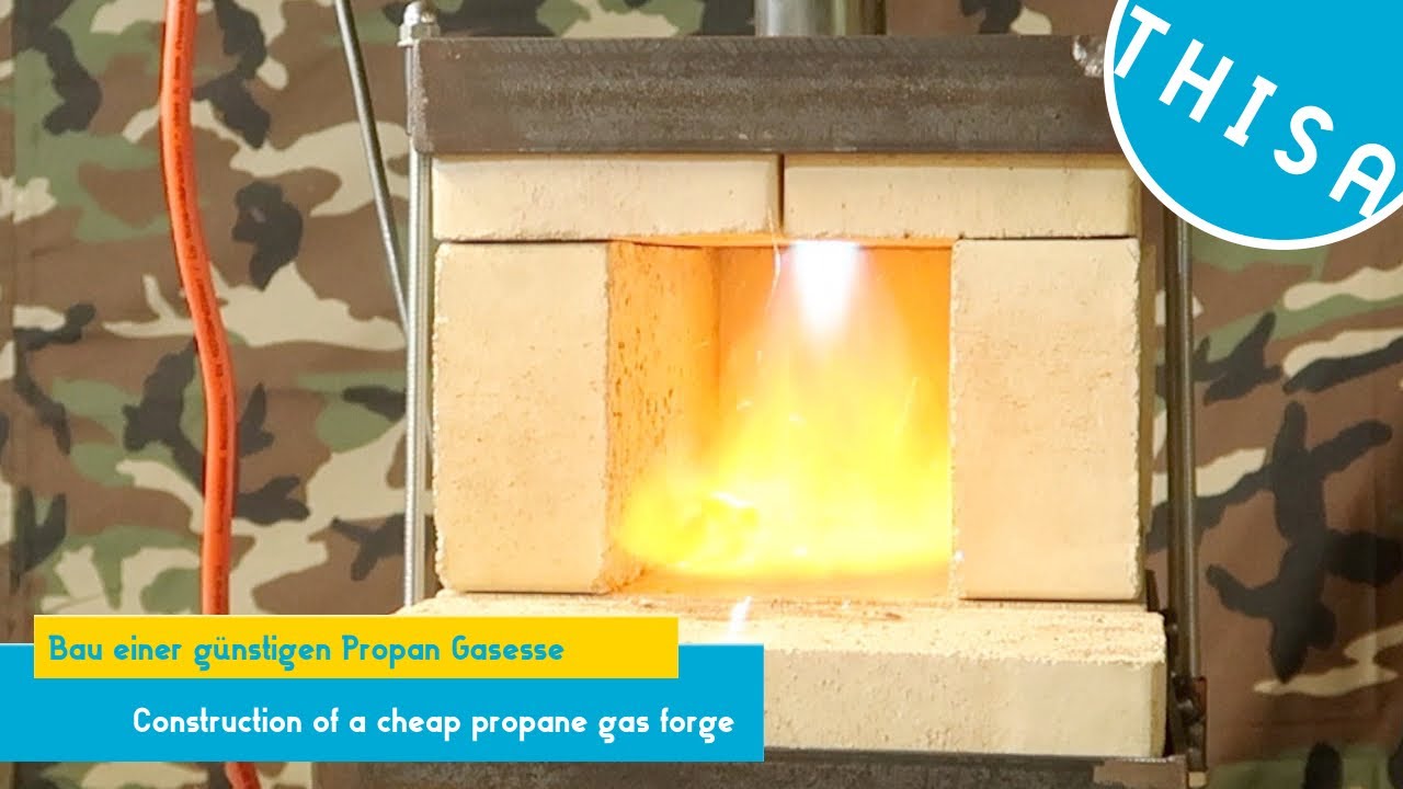 Gasesse günstig selber bauen - Propan Schmiede || THISA - YouTube