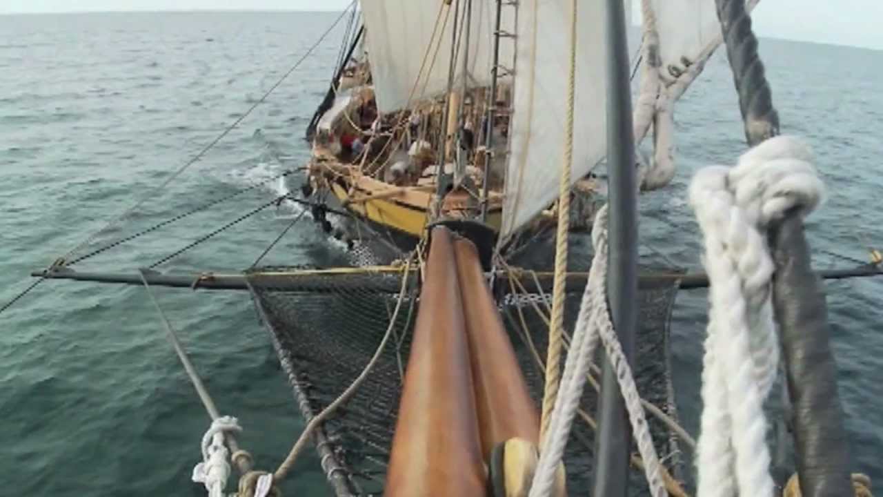 Oliver Hazard Perry: Rhode Island's first Tall Ship - YouTube