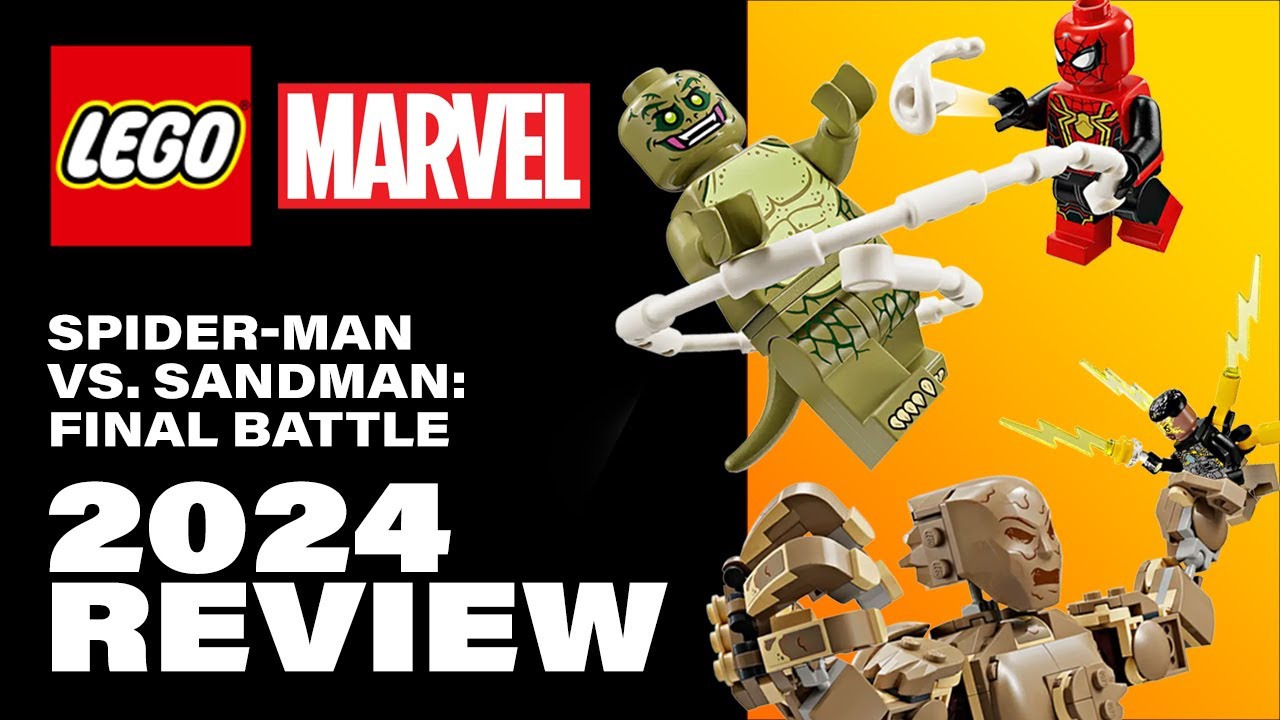 I love sand! | LEGO Marvel Spider-Man vs. Sandman: Final Battle 76280 ...