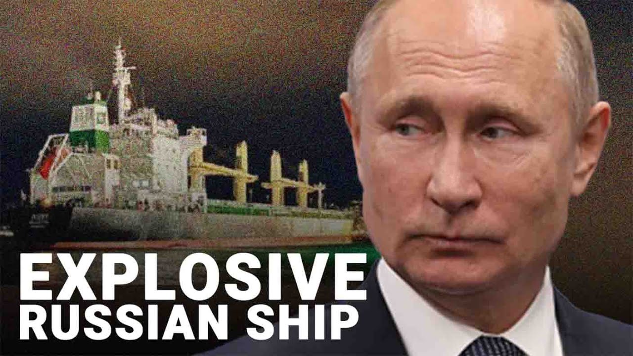 Russian ship carrying explosive fertiliser ‘suspiciously’ breaks down ...