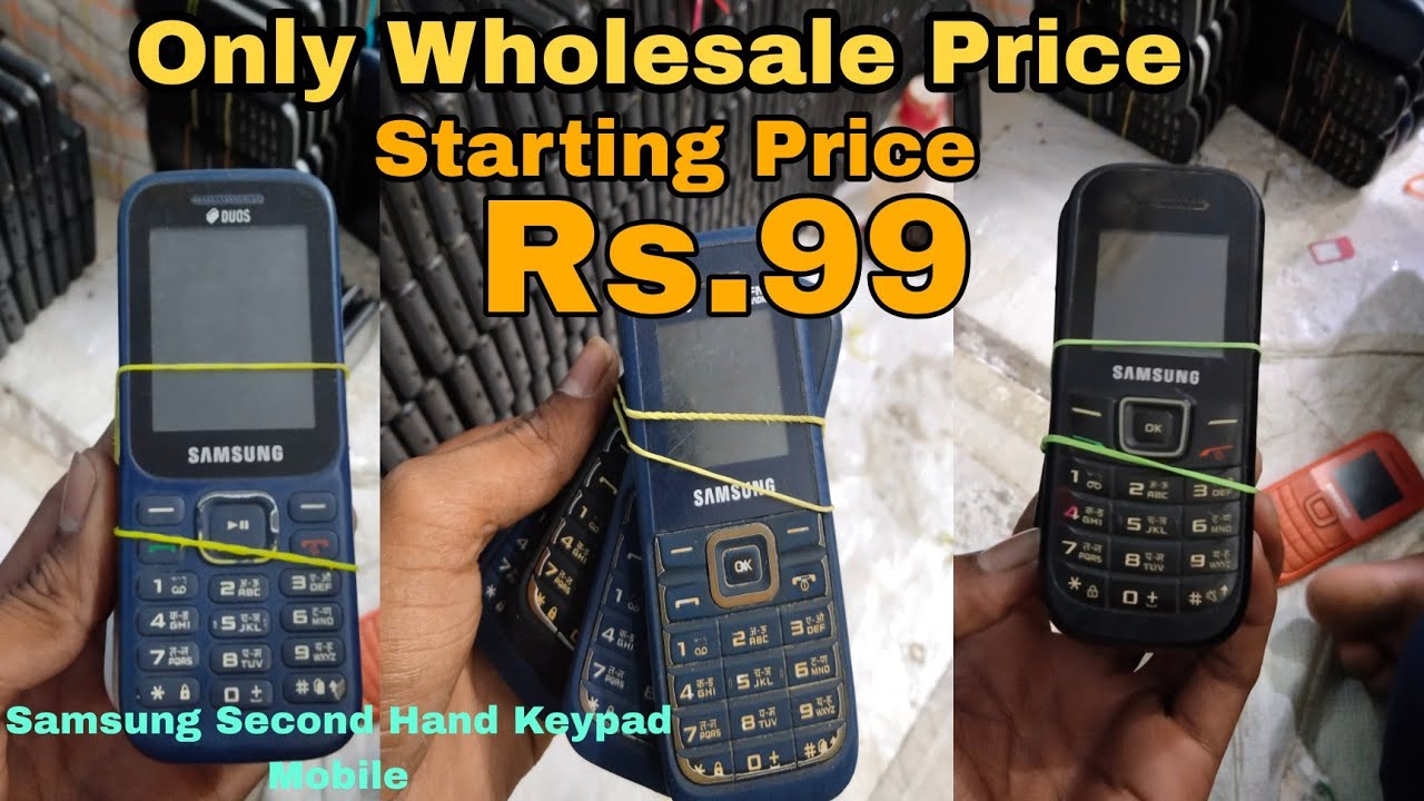 Samsung Second Hand Keypad Phone B310_B110_1200Y Display On Network Ok ...