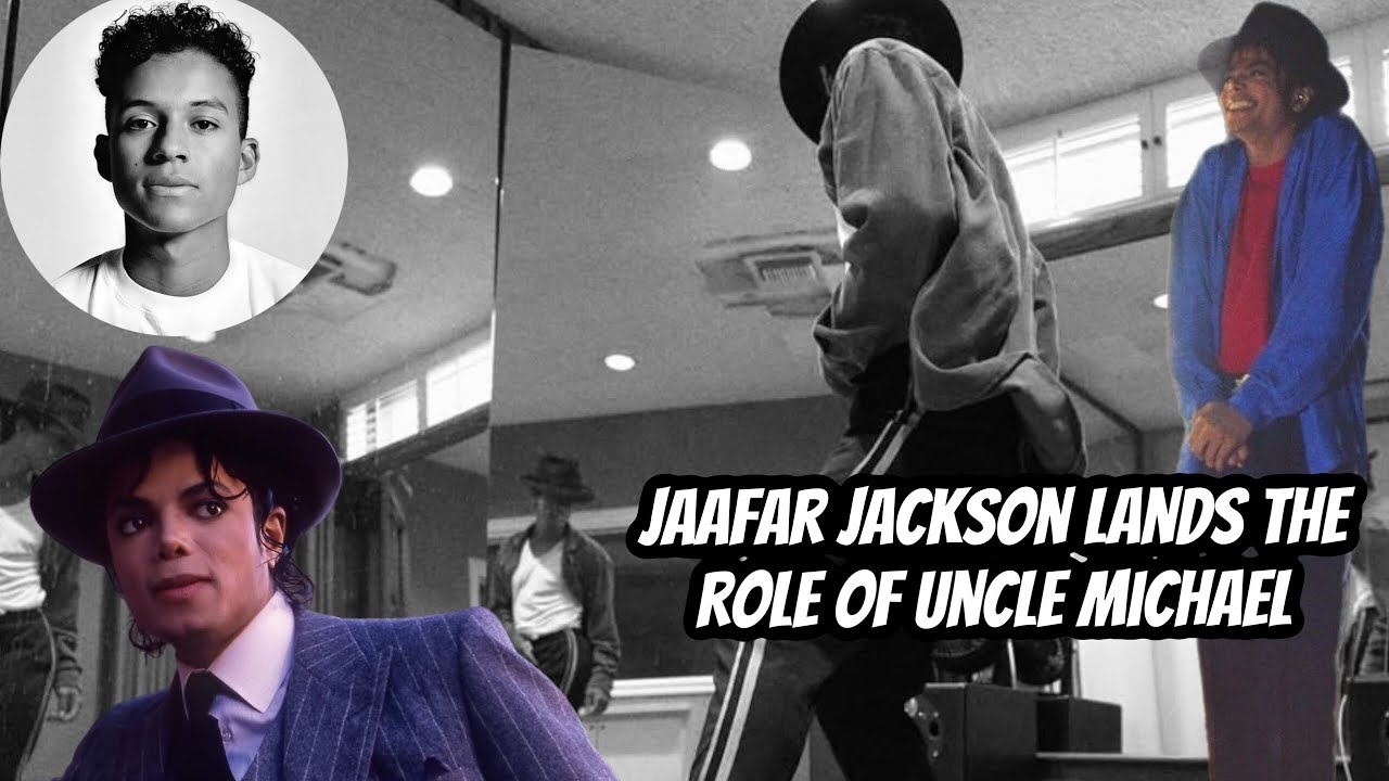 Jaafar Jackson landed the role of his uncle Michael #michaeljackson # ...