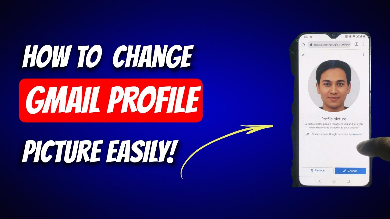 How to Change Gmail Profile Picture - YouTube