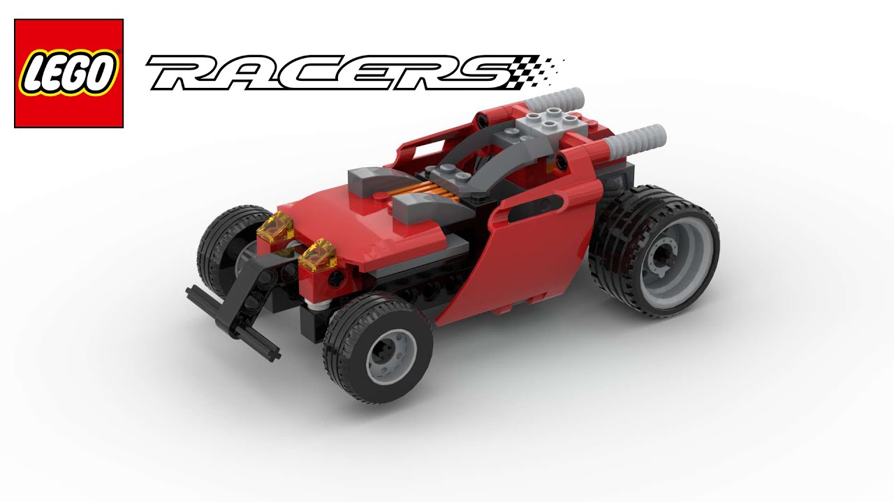 LEGO Racers 8136 | Fire Crusher | 2007 | Speed Build - YouTube