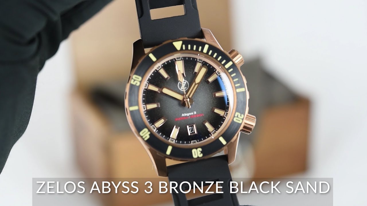 Zelos Abyss 3 Bronze Black Sand - YouTube