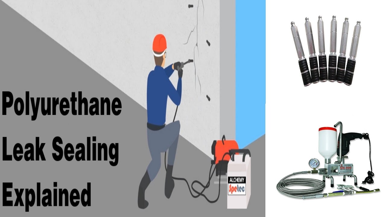 Chemical injection for the cracked wall-Polyurethane injection resin ...