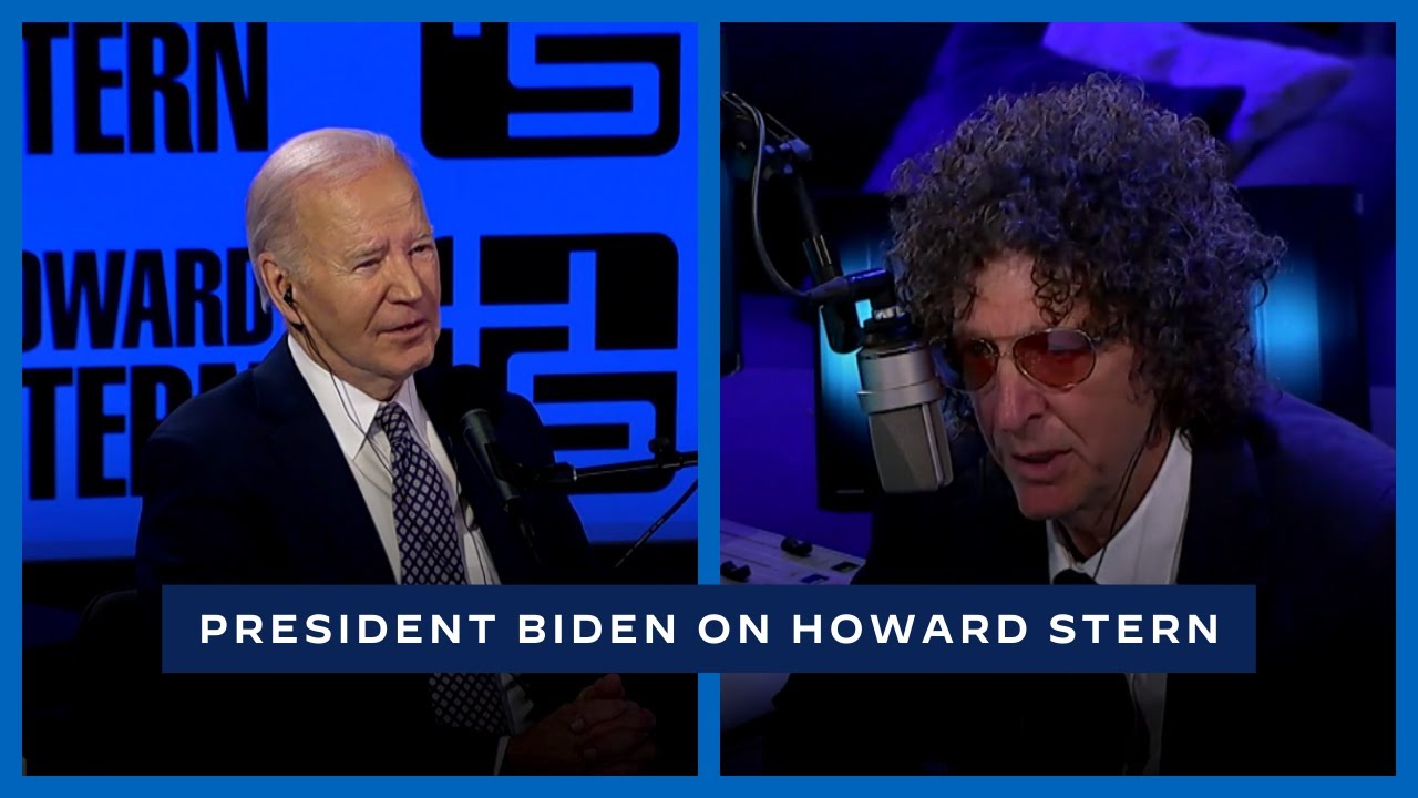 President Biden speaks about family on Howard Stern - YouTube
