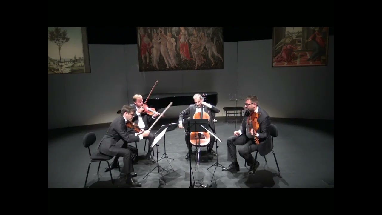 The Zemlinsky Quartet plays Hugo Wolf string quartet - YouTube