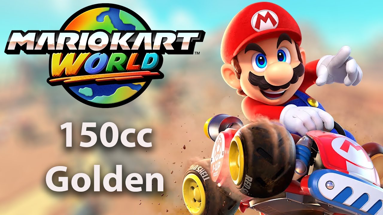 "ROSA-SWAG" - Mario Kart World 150cc Golden Rally - YouTube