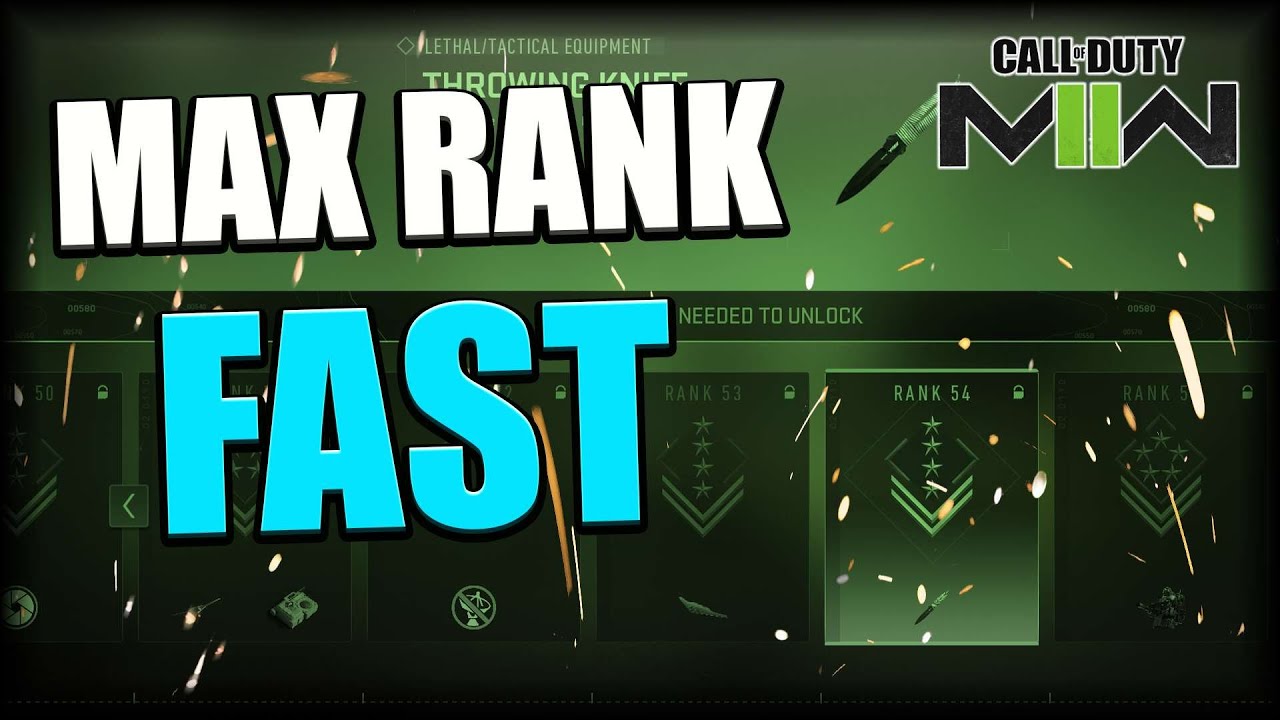FASTEST WAY TO RANK UP! | Modern Warfare 2 - YouTube