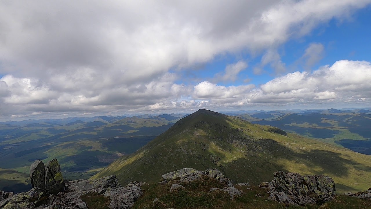 Video footage of Ben more from stob binnein - YouTube