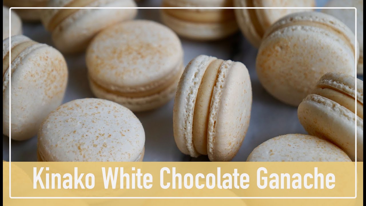 Kinako White Chocolate Macarons | Start-to-Finish FRENCH METHOD MACARON Tutorial - YouTube