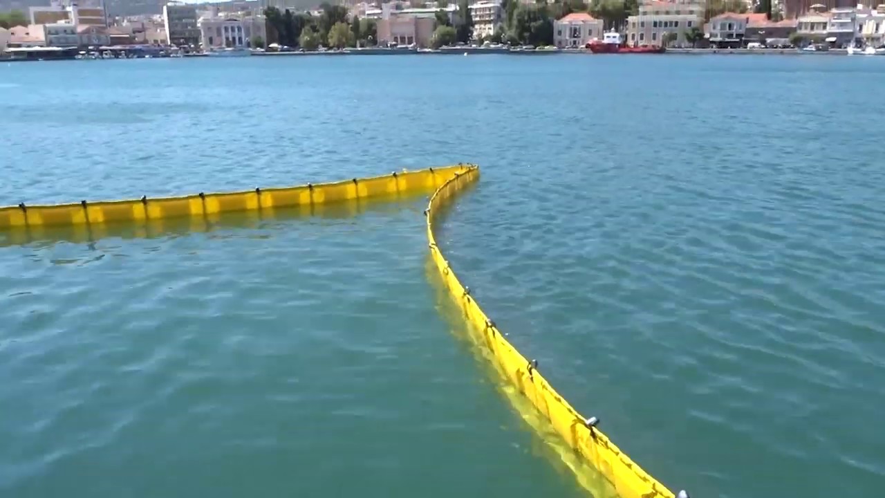 Ρύπανση στο λιμάνι της Μυτιλήνης - YouTube