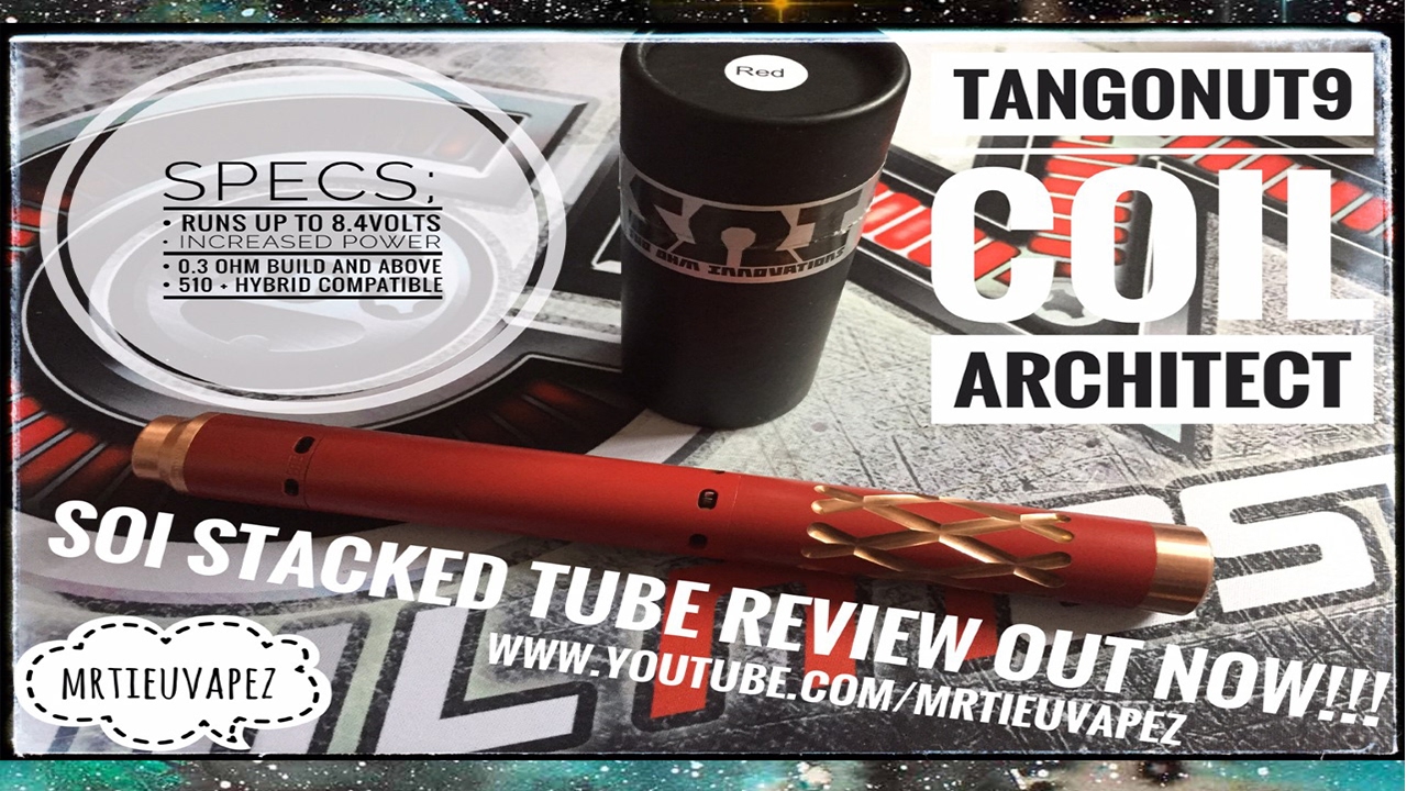 Subzero stacked mech mod - 8.4V KNURL!!! - Sub Ohm Innovations - YouTube