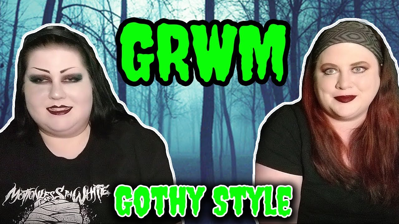 Get Ready With Me -- Elder Goth Everyday Look - YouTube