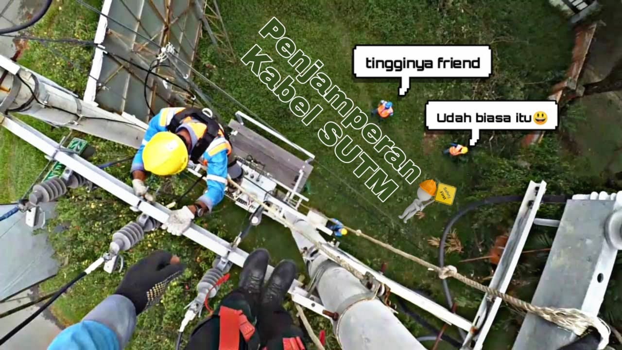 Cara Penyambungan kabel MVTIC ke SUTM 20 KV - YouTube