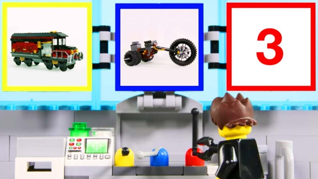 LEGO Experimental Vehicle | Train-Bike Hybrid?! | STOP MOTION | Billy Bricks - YouTube