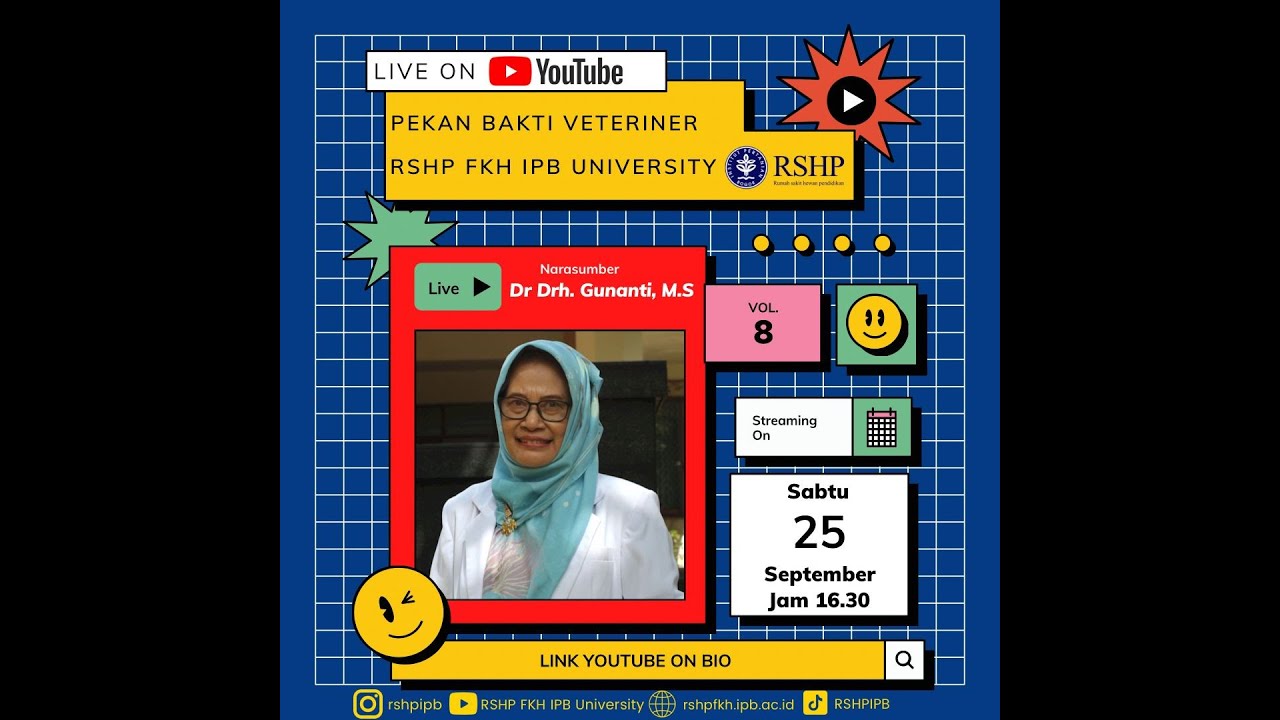 Talk Show: Pekan Bakti Veteriner RSHP FKH IPB University - YouTube