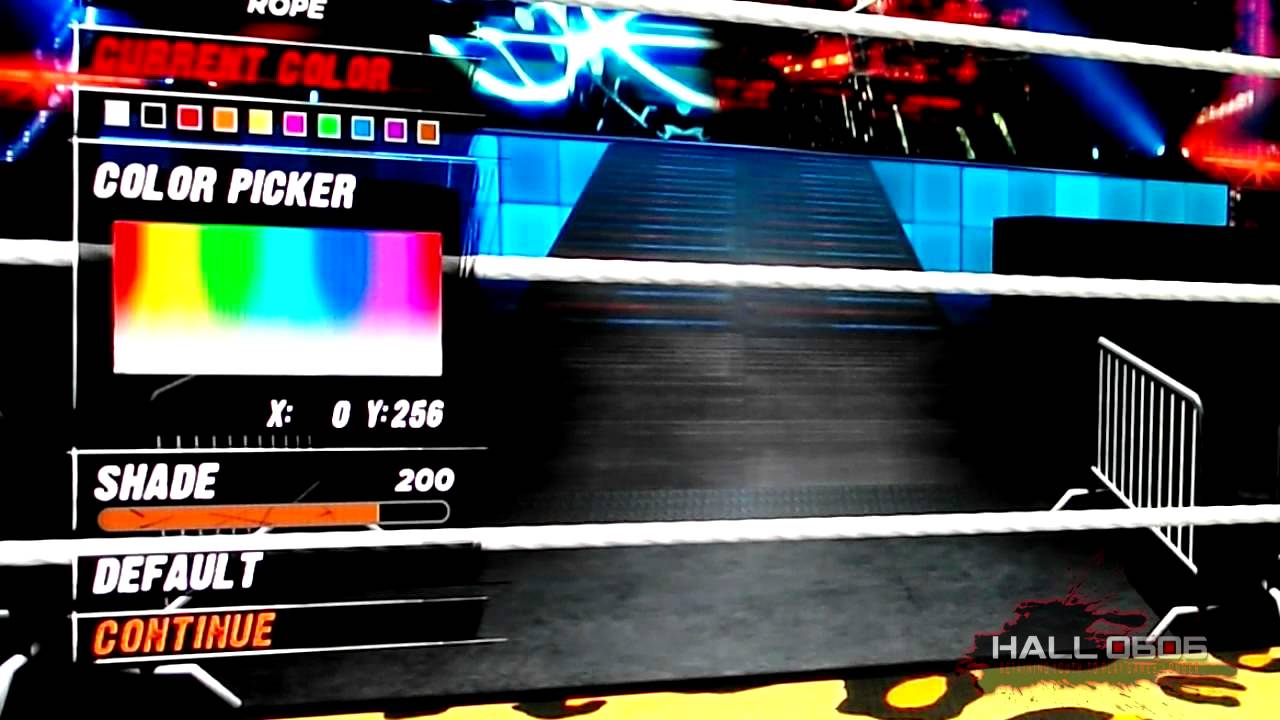 WWE 12 | Arena Creation | (Off Screen) | EuroGamer Expo 2011 - YouTube