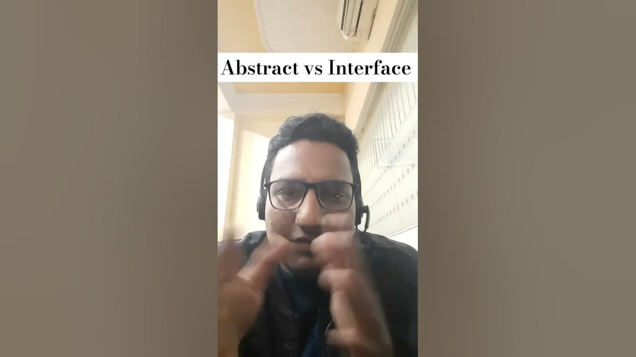 Abstract vs Interface in #C #oopsconcept#coding # ...