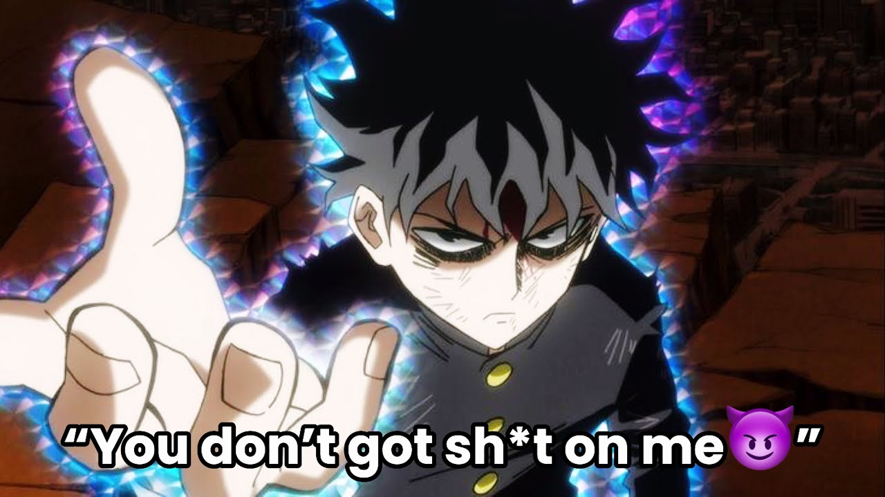 MOB PSYCHO IS STRAIGHT HANDS - YouTube