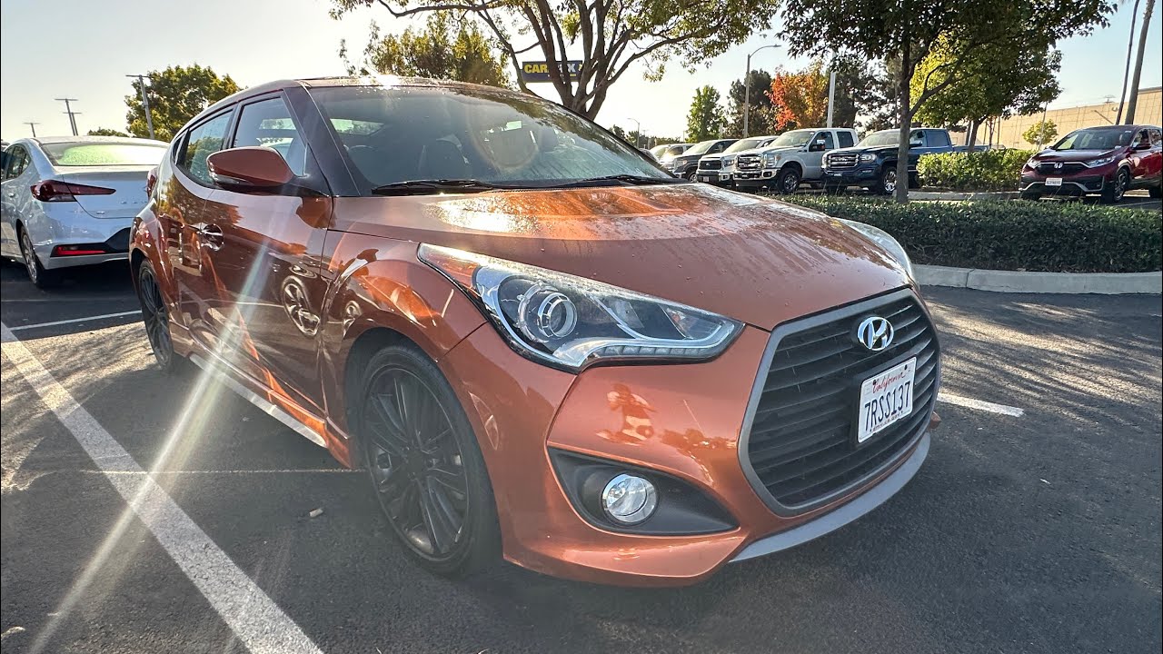 2016 Hyundai Veloster Turbo Horn - YouTube