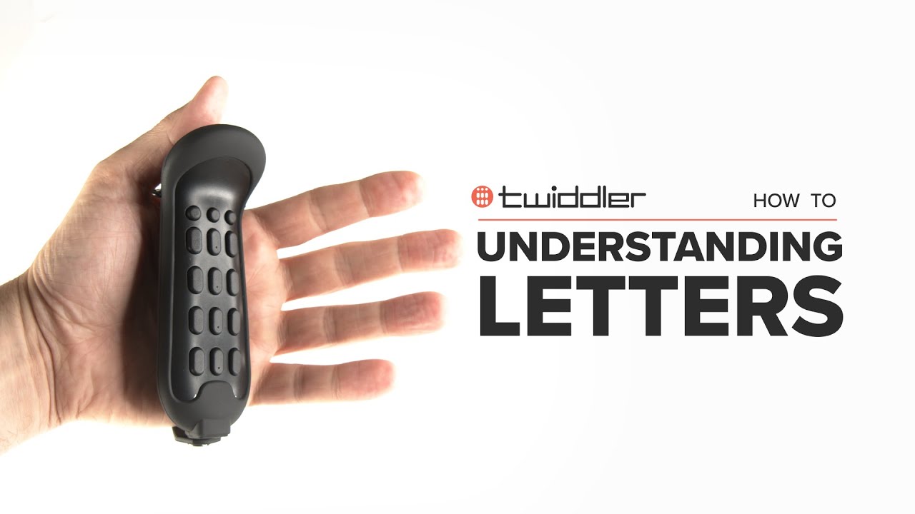 Twiddler How To - Understanding Letters - YouTube