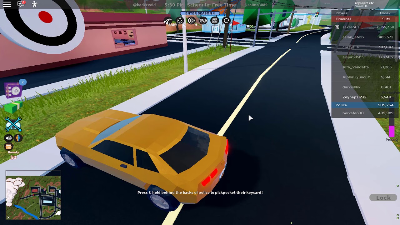 ROBLOX ESCAPE FROM POLİCE - YouTube