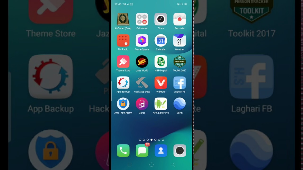 How To Change Default Launcher Of Oppo A7 A5 A3 - YouTube