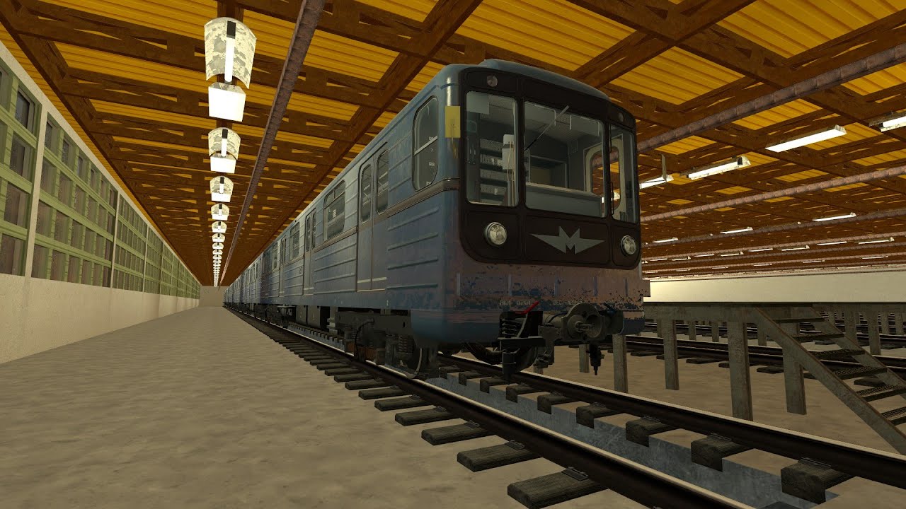 Garry's Mod Metrostroi #88 - 81-717.2 - YouTube