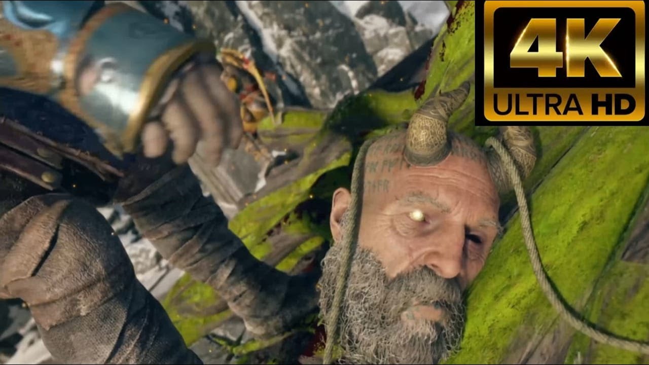 GOD OF WAR- el encuentro con MIMIR 4K - YouTube