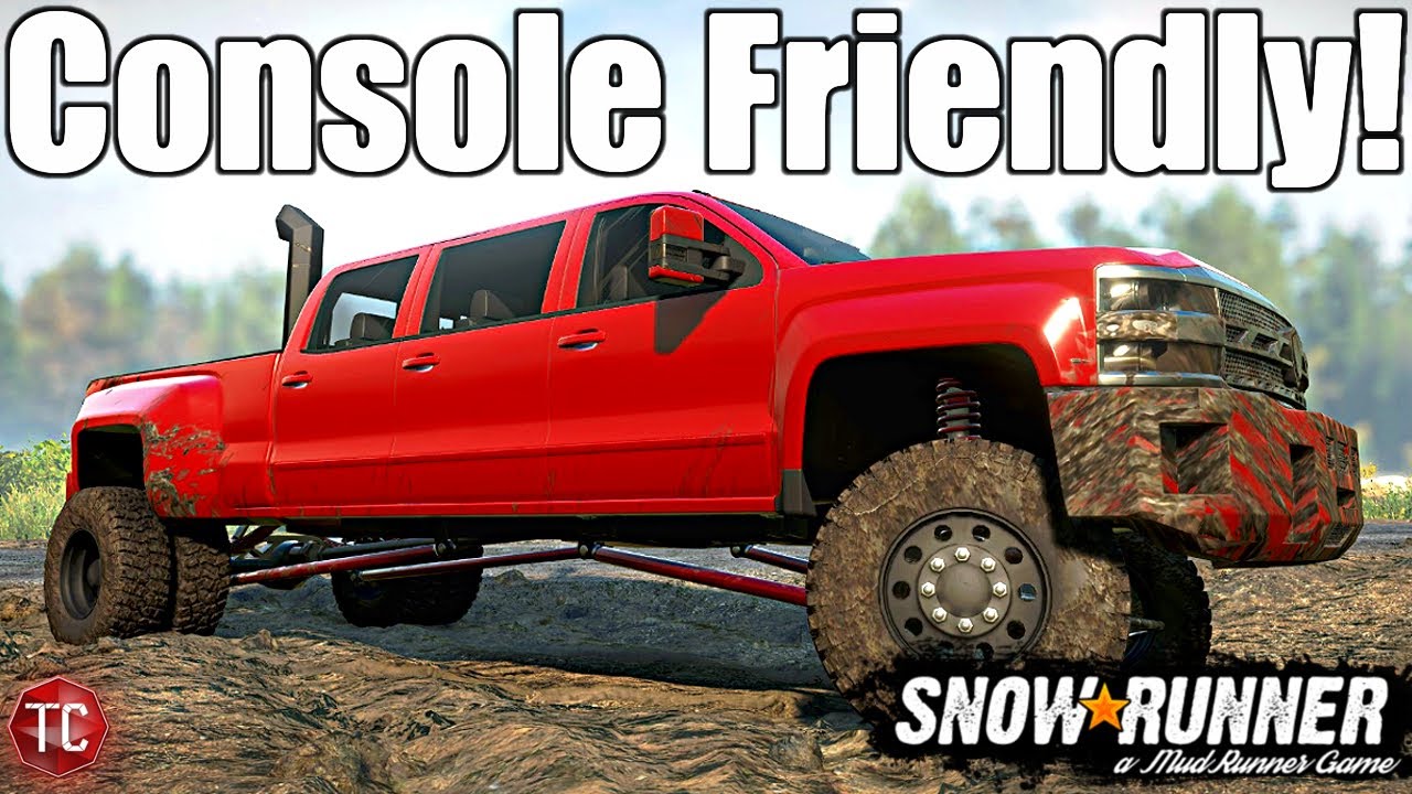 SnowRunner: Console Friendly 6 DOOR LIFTED DURAMAX! - YouTube