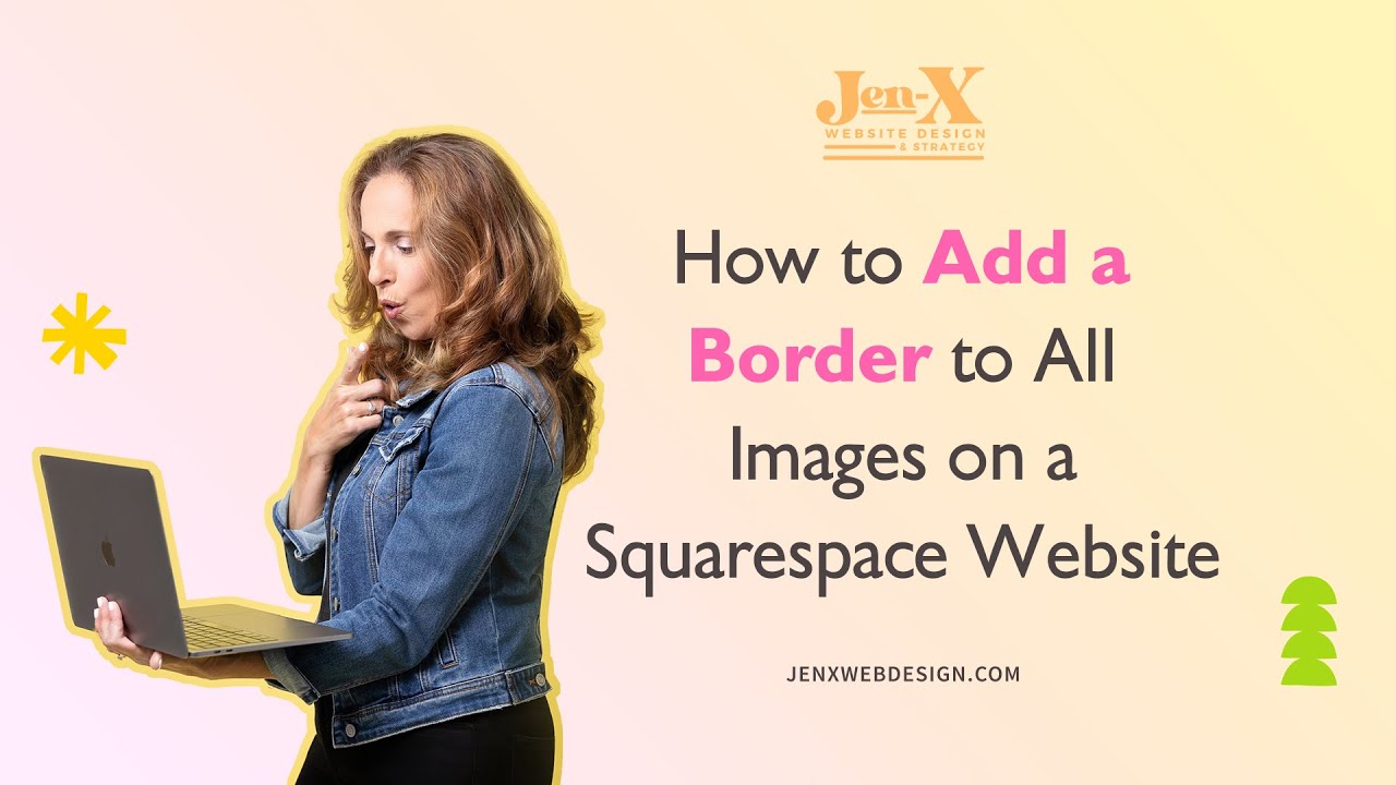 How to Add a Border to All Images in Squarespace - YouTube
