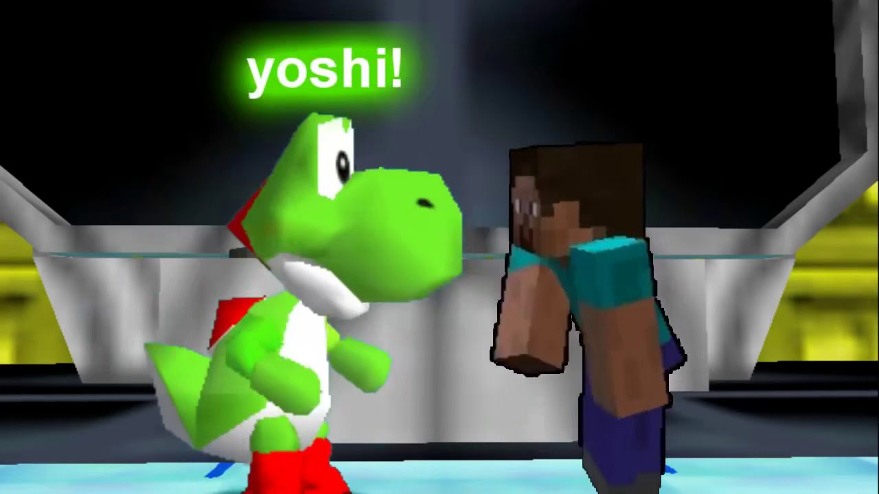 SMG4 Steve vs Yoshi for 10 Hours - YouTube