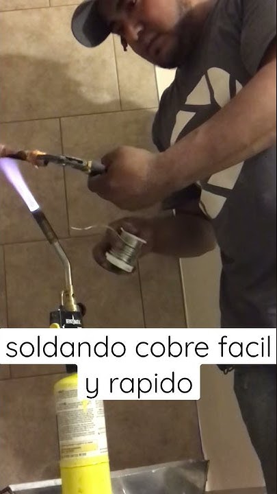 como soldar tubo de cobre facil y rapido tips - YouTube