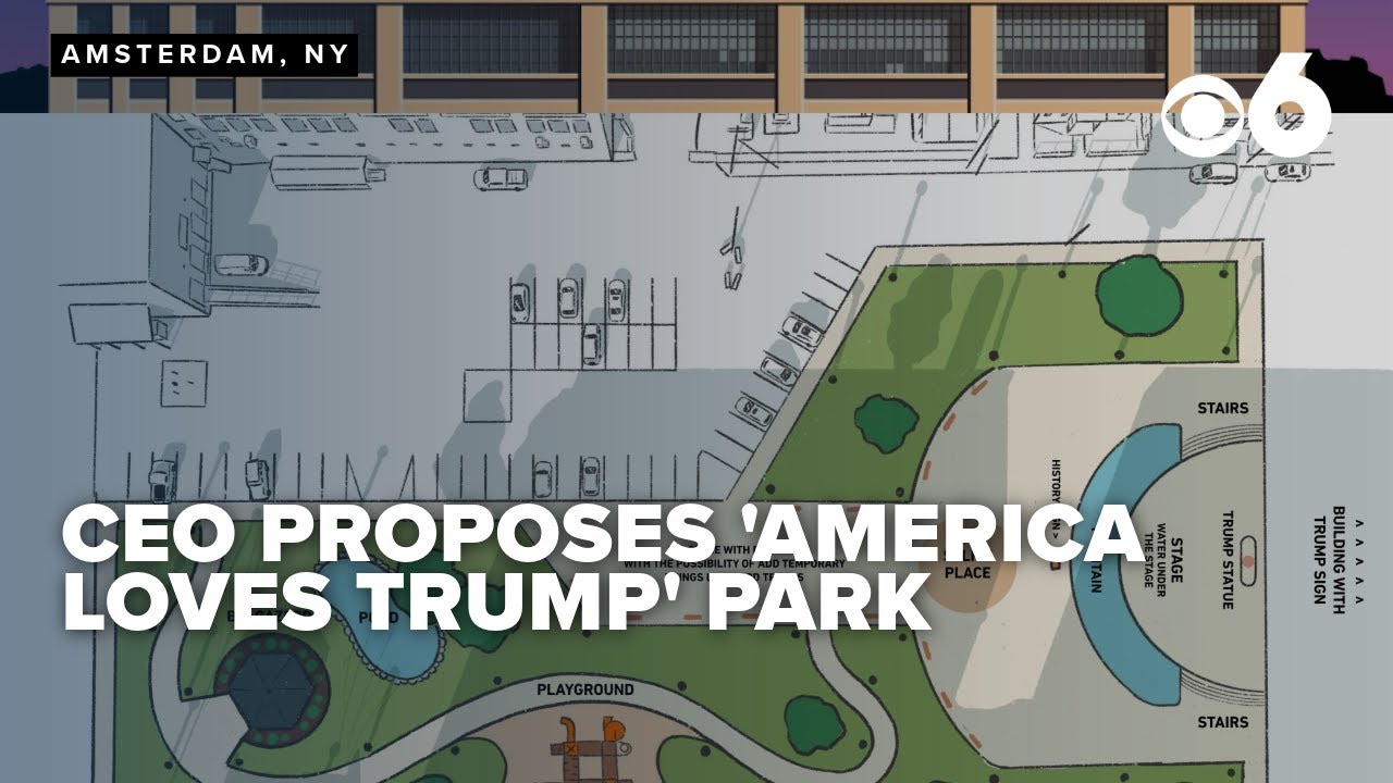 Sticker Mule CEO proposes Amsterdam park dedicated to Trump - YouTube