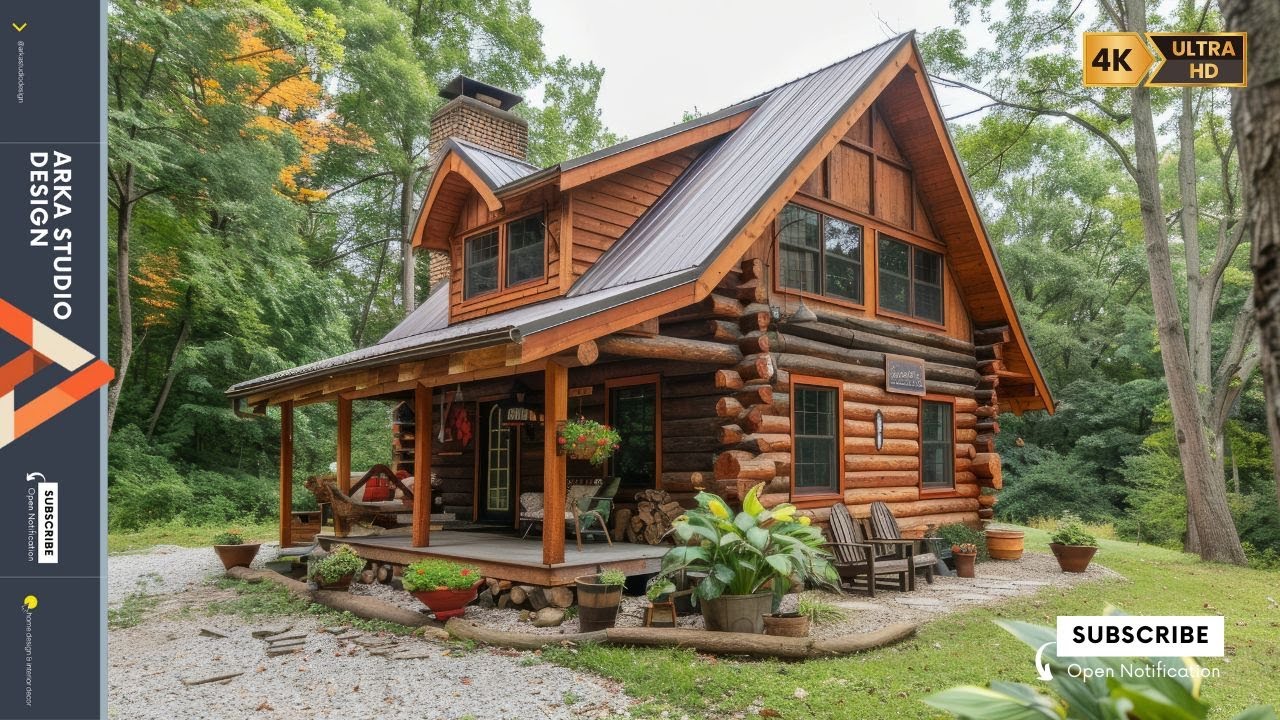 Rustic Gorgeous Log Cabin: A Cozy Retreat Amidst Nature’s Beauty and ...
