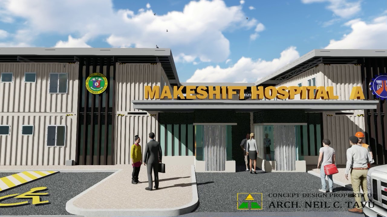 Makeshift Hospital Concept Design By ARCH NEIL C TAVU - YouTube
