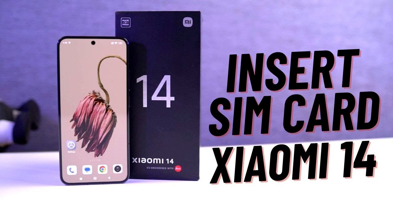 How to Insert SIM Card on Xiaomi 14 - YouTube