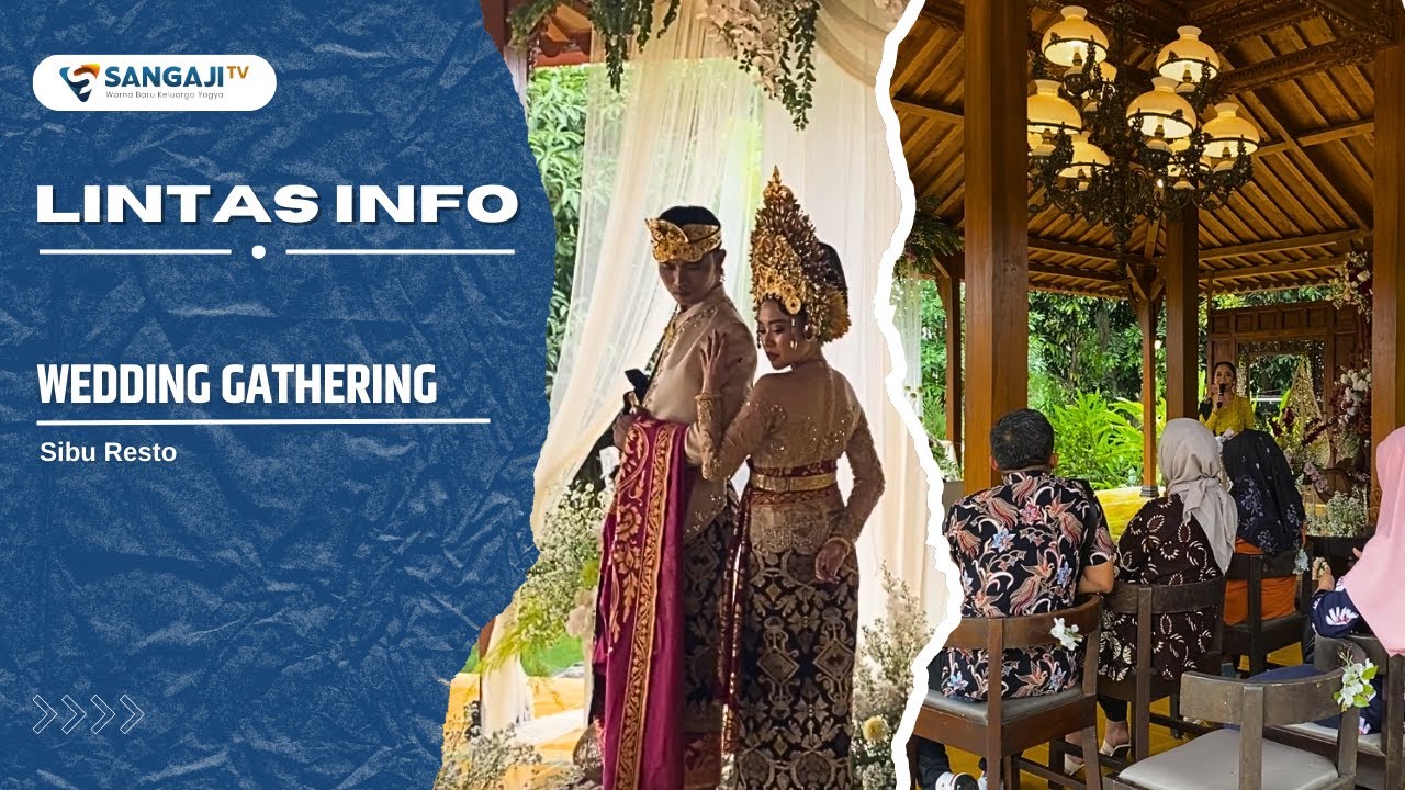 WEDDING GATHERING, SIBU RESTO #Lintasinfo - YouTube