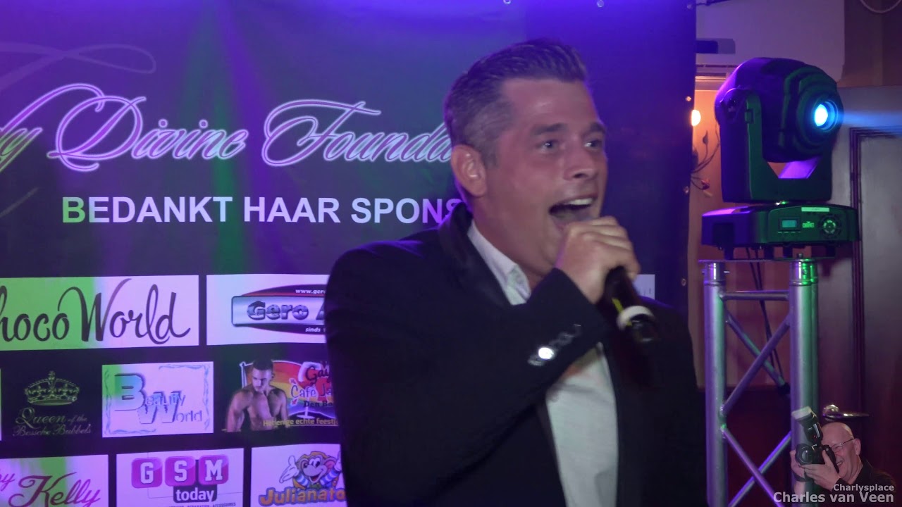 Jimmy Kunz zingt voor de Candy Devine Foundation. - YouTube
