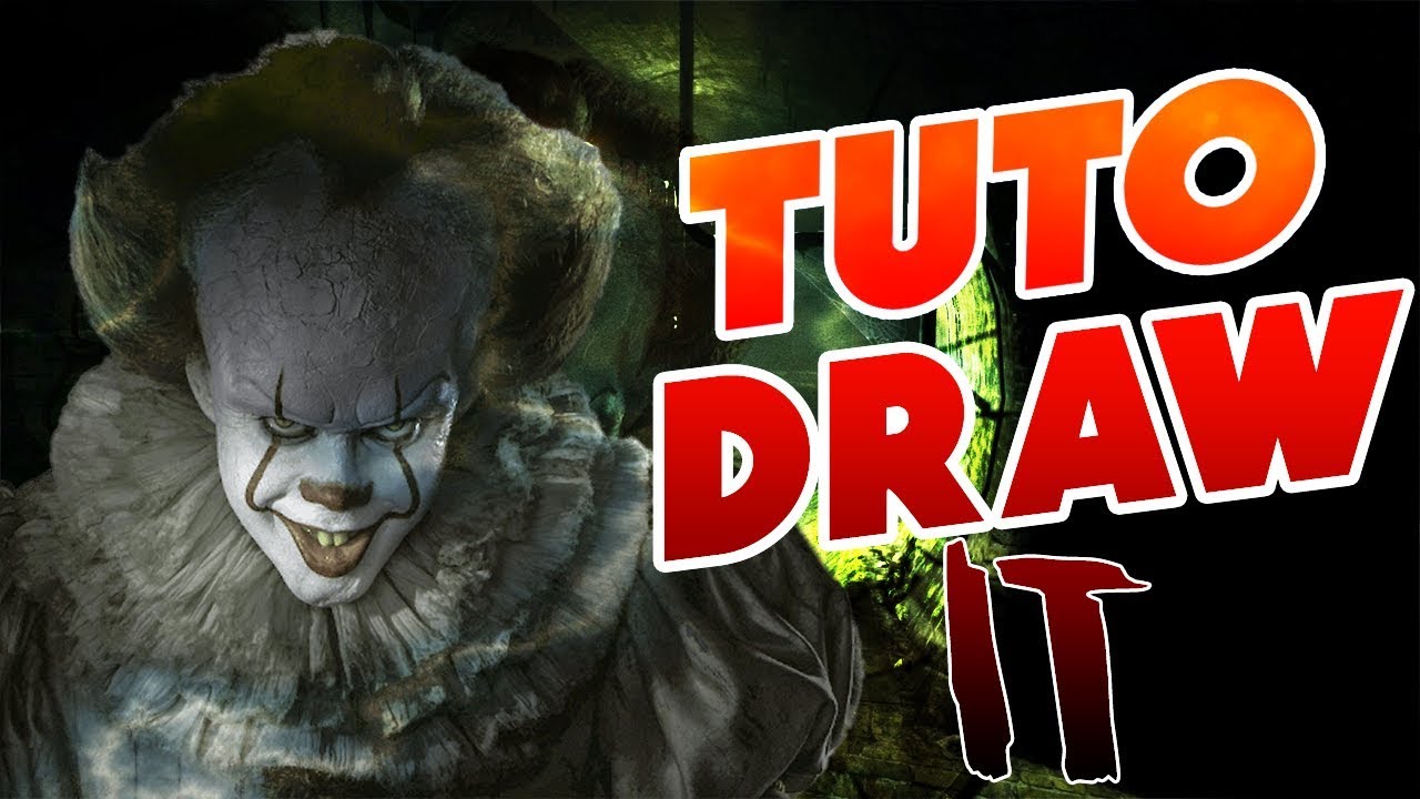 HOW TO DRAW PENNYWISE (it :chapter 2) - YouTube