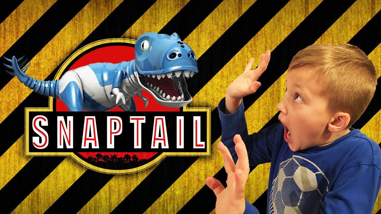 Zoomer Dino Blue Snaptail Playtime Review - YouTube