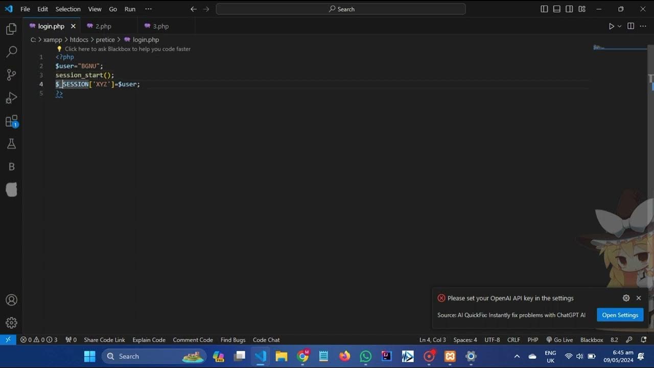 Session Use Global Variable Php Youtube