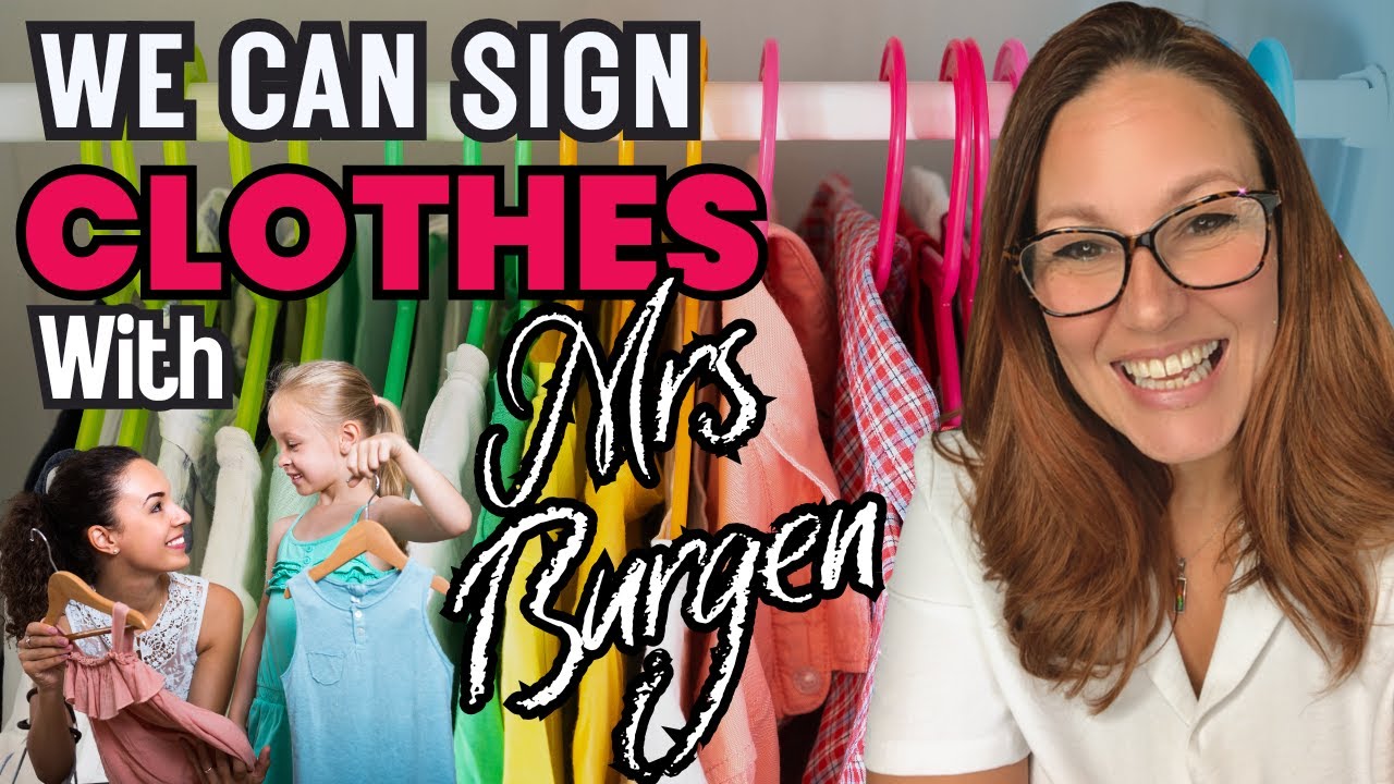 Sign Language Clothing - YouTube