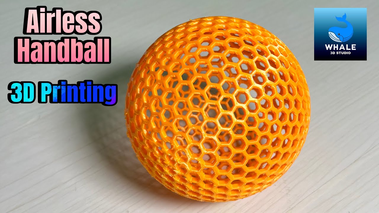 Airless Handball 3D Printing - YouTube