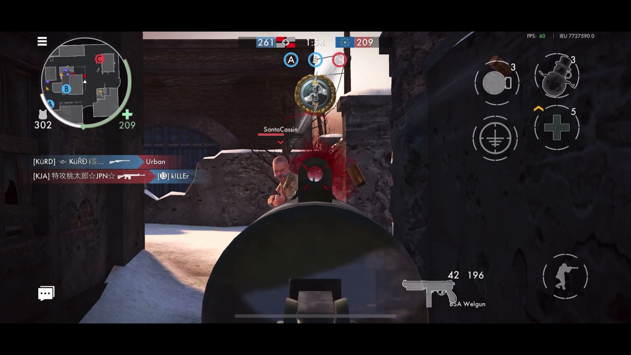 WWH BSA WELGUN - POINT CAPTURE (world war heroes game) - YouTube