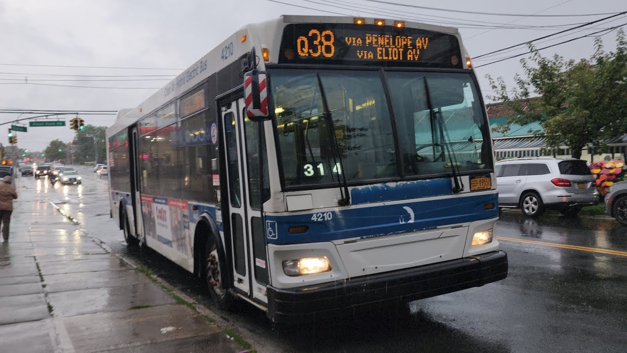 (Every depots next gen ride 6/15) MTA Bus #4210 on the Q38 Ride - YouTube