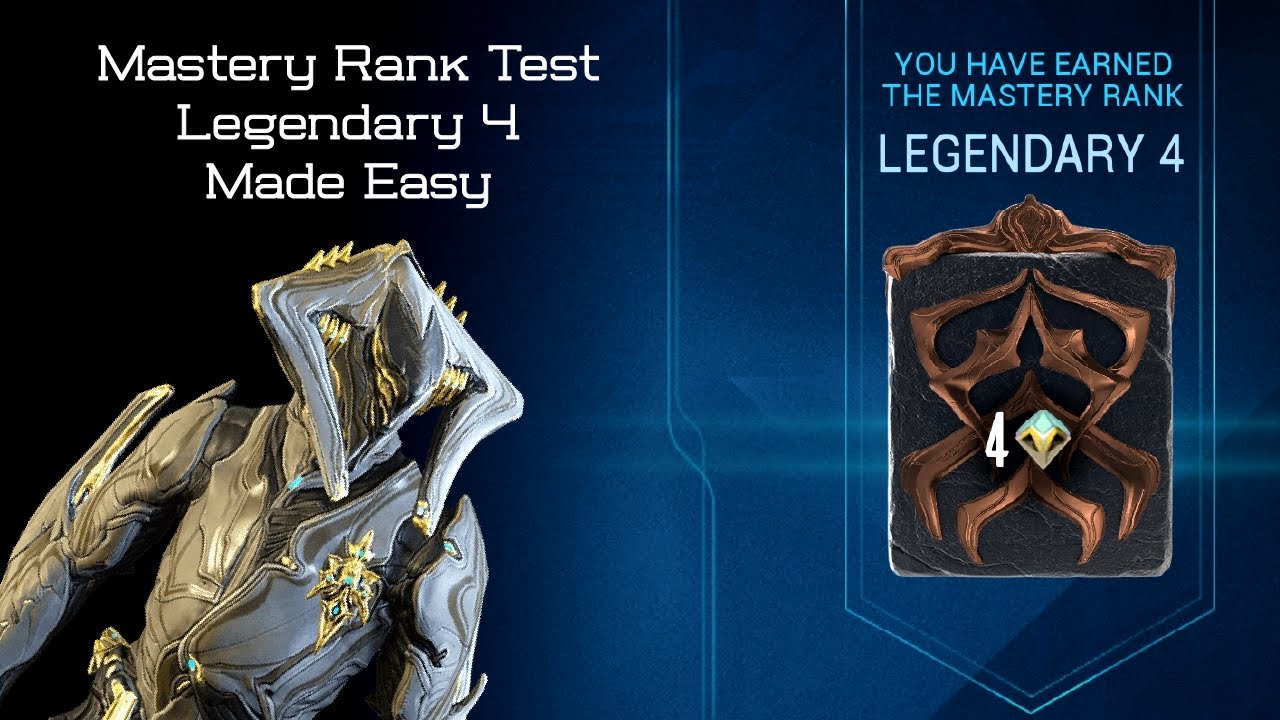 WARFRAME Mastery Rank Test LR 4 Made Easy - YouTube