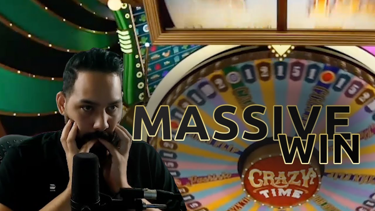 MASSIVE WIN ON CRAZY TIME, Evolution Gaming - YouTube